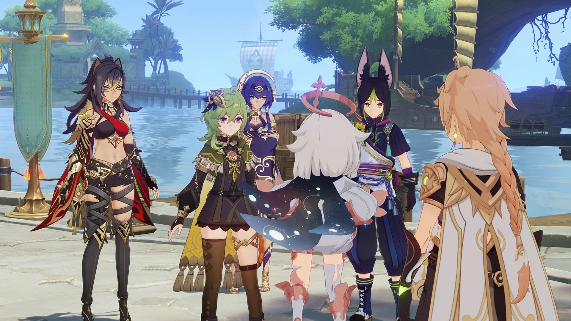 Everyone in this event is silent, except Paimon of course 💢 Genshin ...