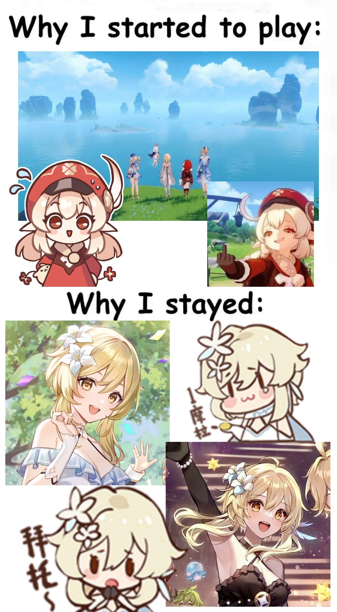 Lumine was so beautiful that she made me triple crown her Anemo version ...