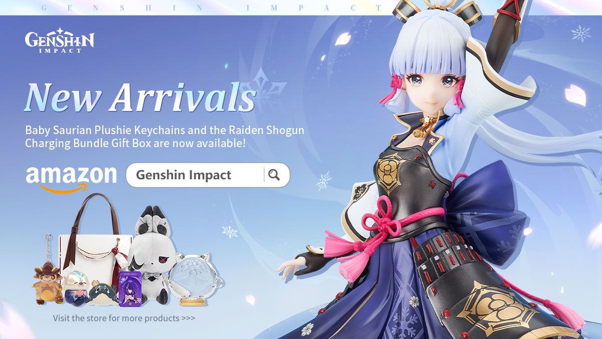 October New Products Released in Genshin Impact's Official Amazon ...