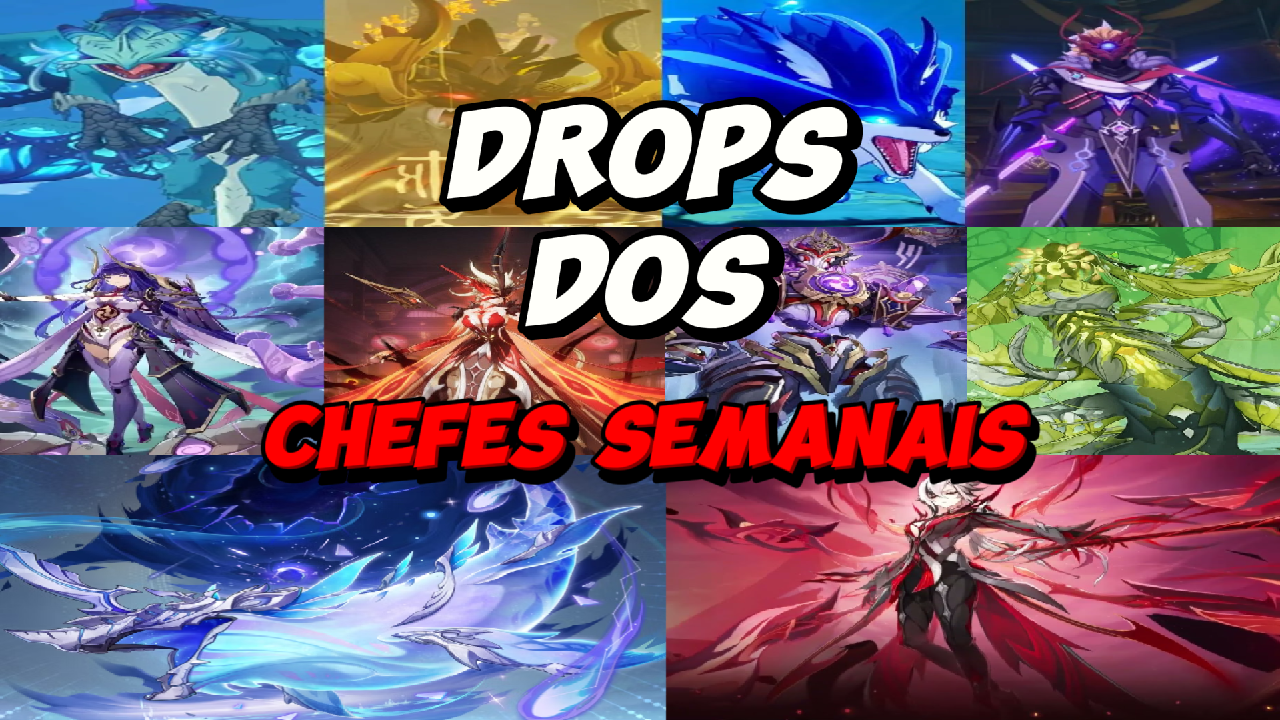 Drops dos chefes semanais 21/10/24-27/10/24 Genshin Impact | HoYoLAB