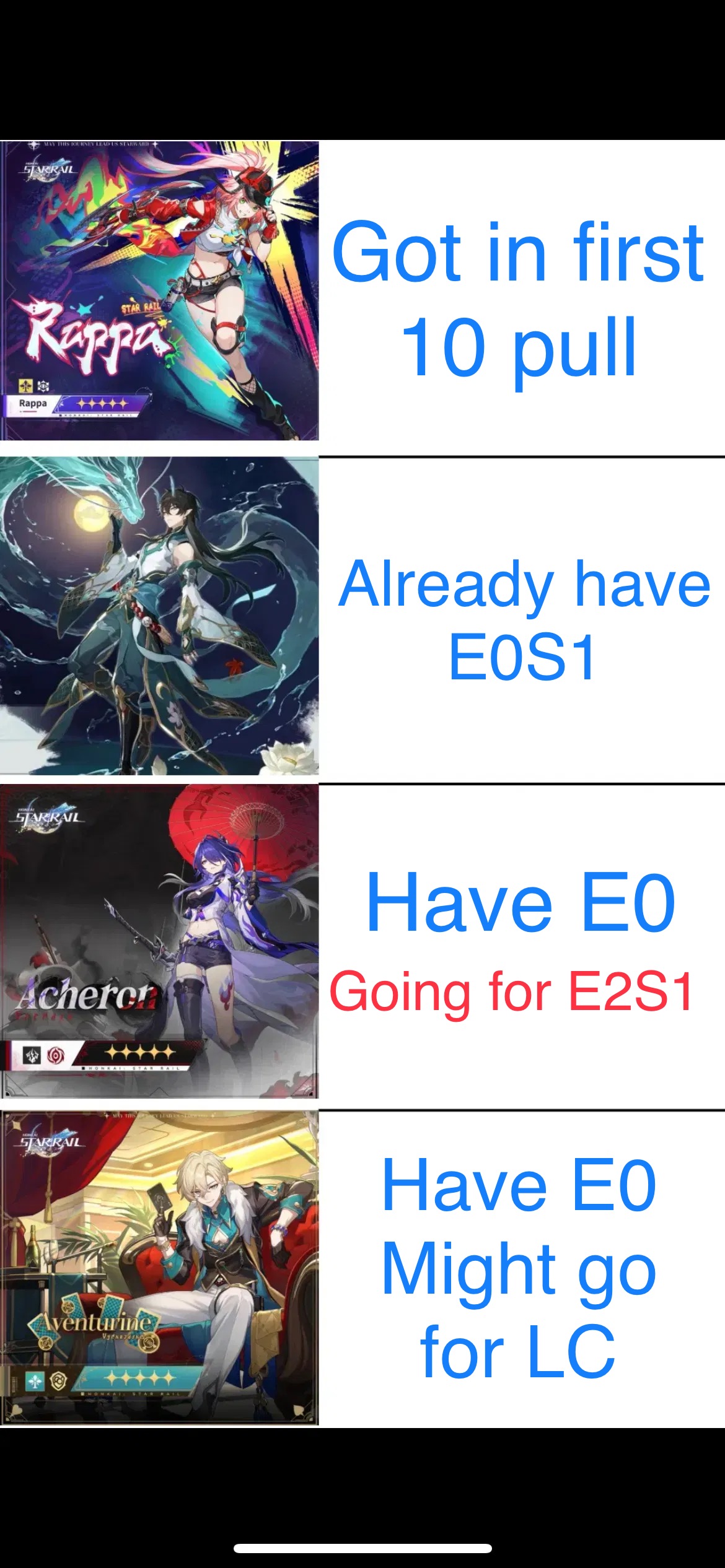 Acheron is finally back!!! Honkai: Star Rail | HoYoLAB