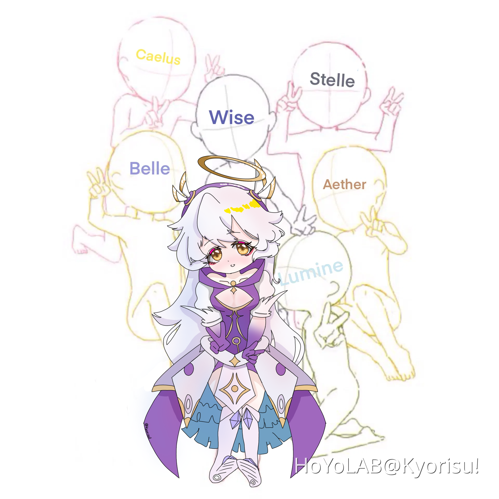 @🦋Akira🦋’s Main Character Collab (late af) Genshin Impact | HoYoLAB