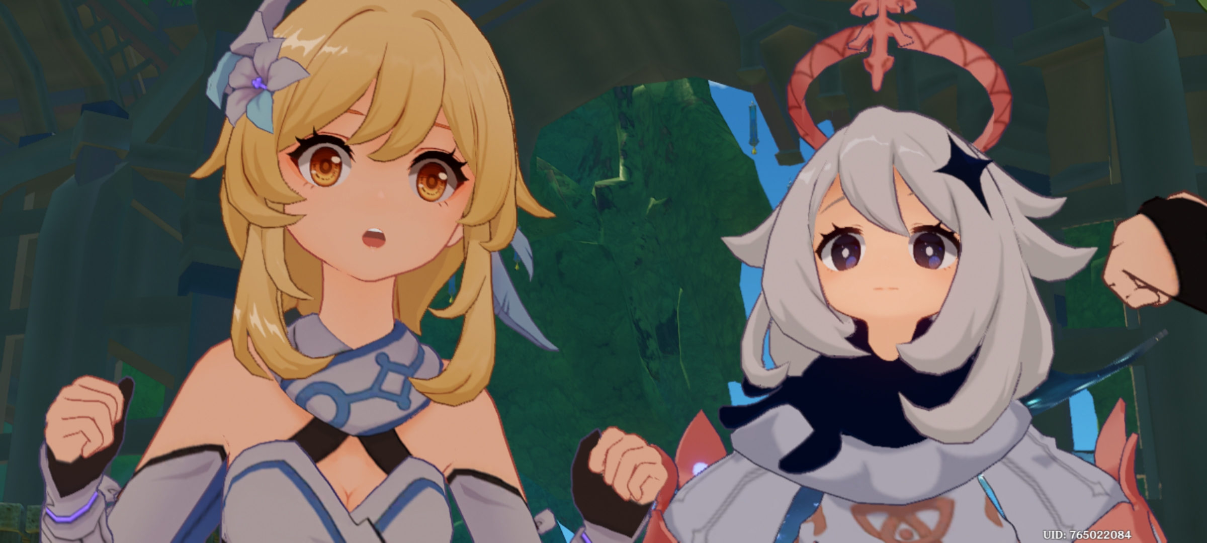 Lumine and Paimon are so cute here😍 Genshin Impact | HoYoLAB