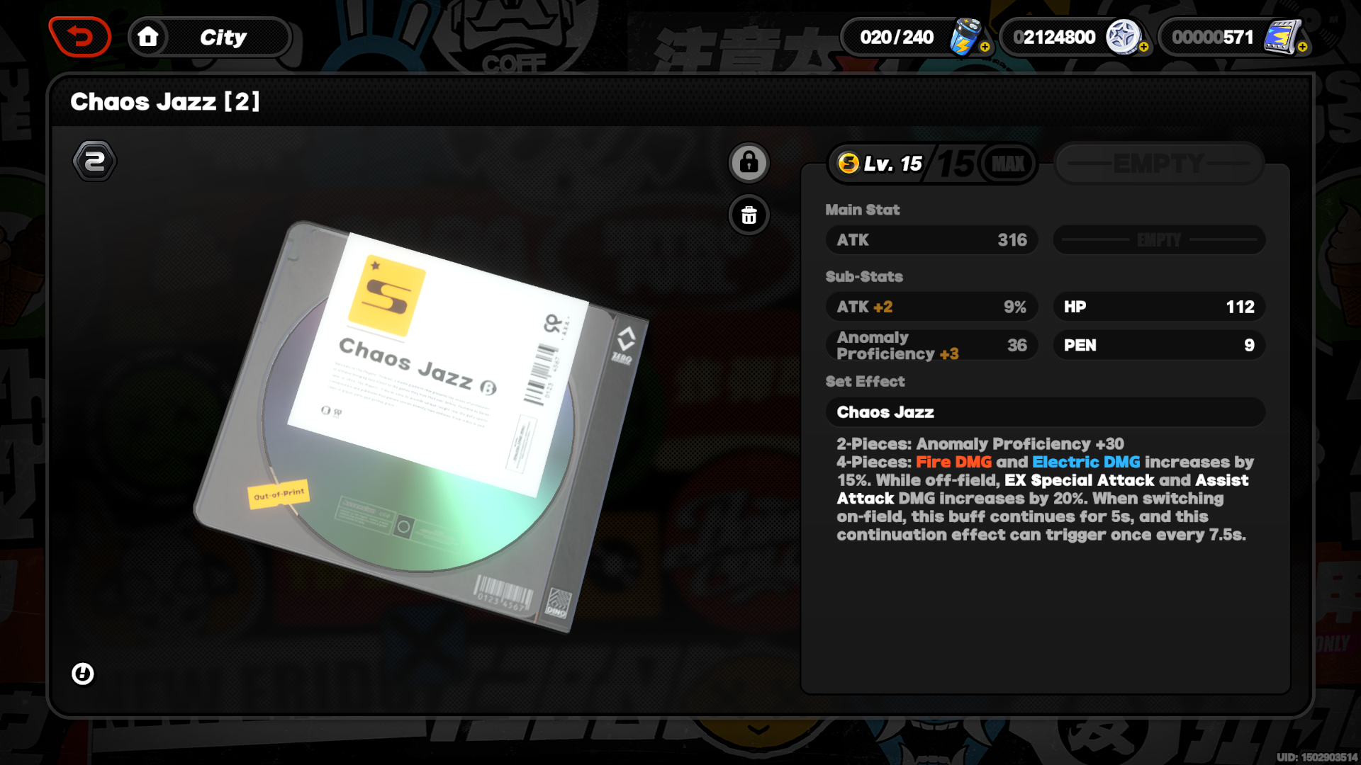 Haha myes, good disk. Burnice happy Zenless Zone Zero | HoYoLAB