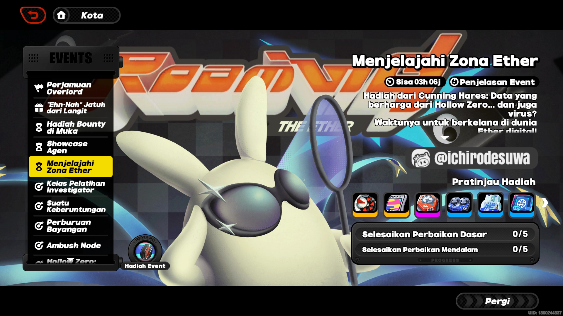 #Other Guide# "Menjelajahi Zona Ether" | Event Waktu Terbatas Zenless Zone Zero | HoYoLAB