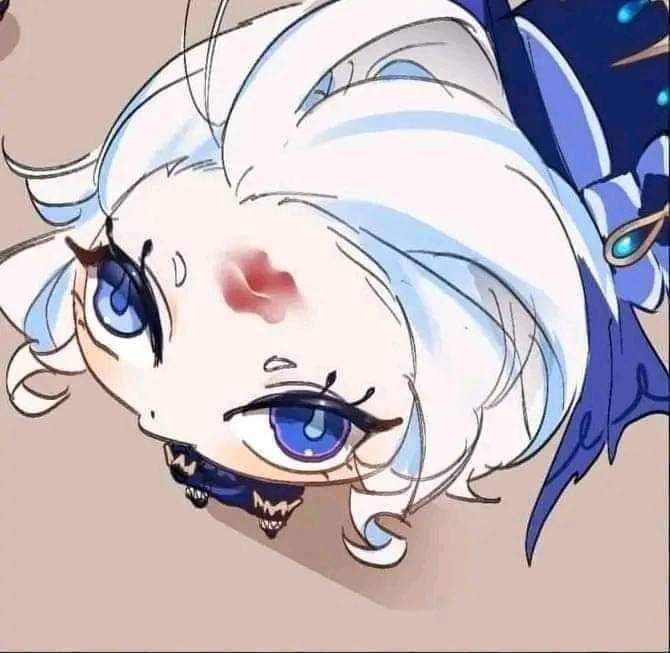 Furina smol forehead kiss Genshin Impact | HoYoLAB