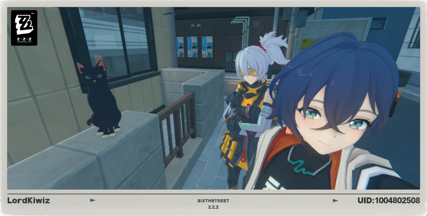 Never knew Soldier 11 was a cat person, well, good think for Inky ...