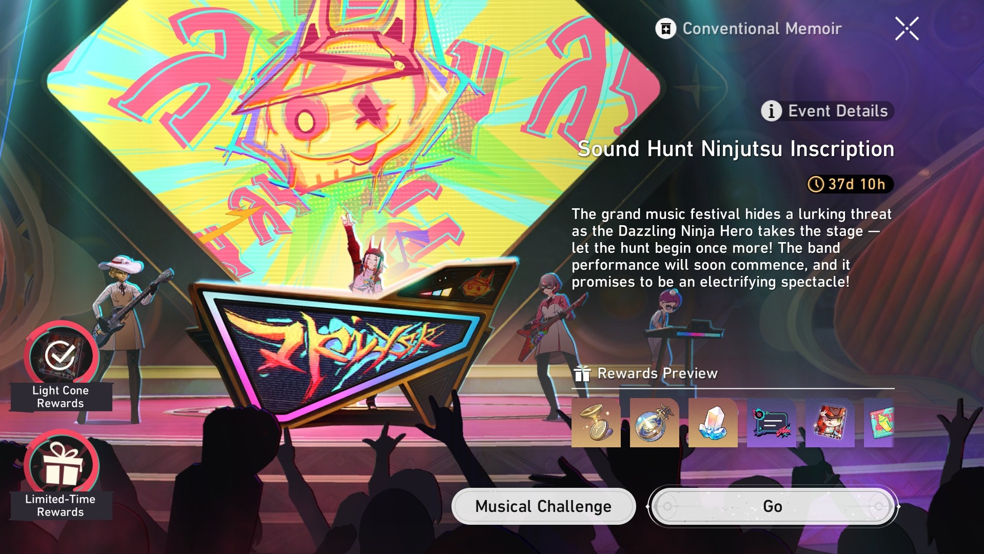 YO THIS WHOLE EVENT WAS SO COOL AND FINALLY A RHYTHM GAME IN HSR Honkai ...