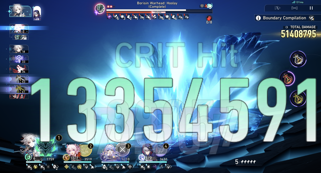 Apparently, your character can deal tens million of DMG in Unknowable ...