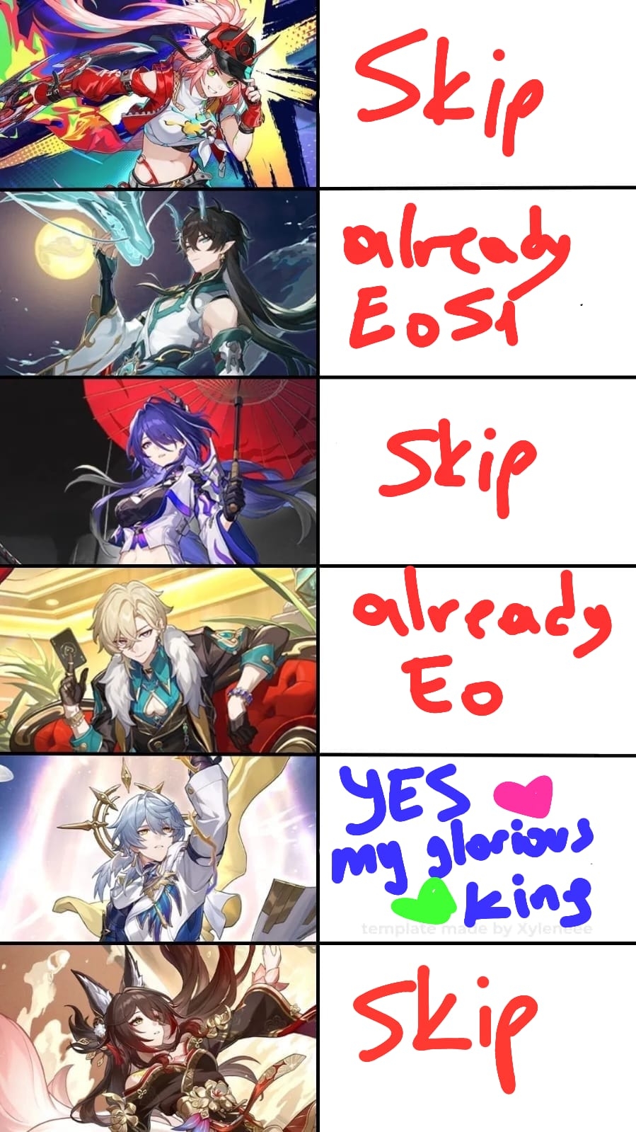 Future pull plan in hsr patch 2.6-2.7 Honkai: Star Rail | HoYoLAB