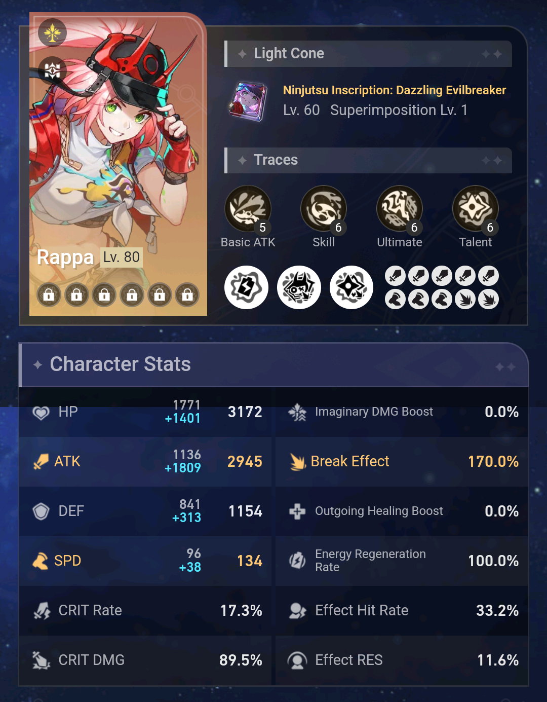 Building Rappa Honkai: Star Rail | HoYoLAB