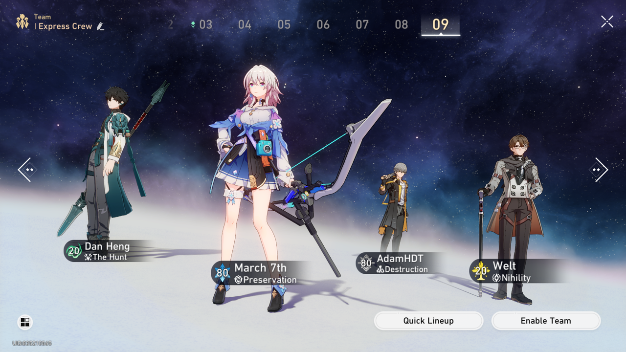 Astral Express Crew Then and Now (Ignore Mr. Yang) Honkai: Star Rail ...