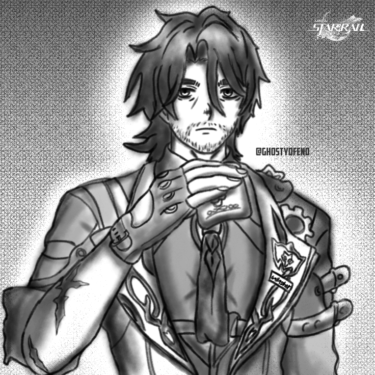 It's here, the complete version of my first Gallagher fanart :D Honkai ...
