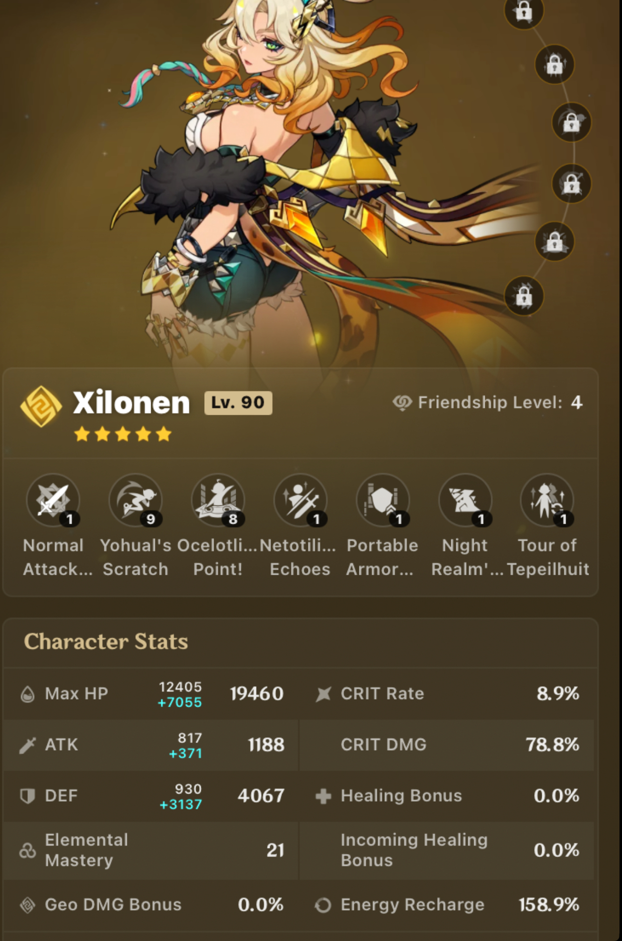 Xilonen build Genshin Impact | HoYoLAB