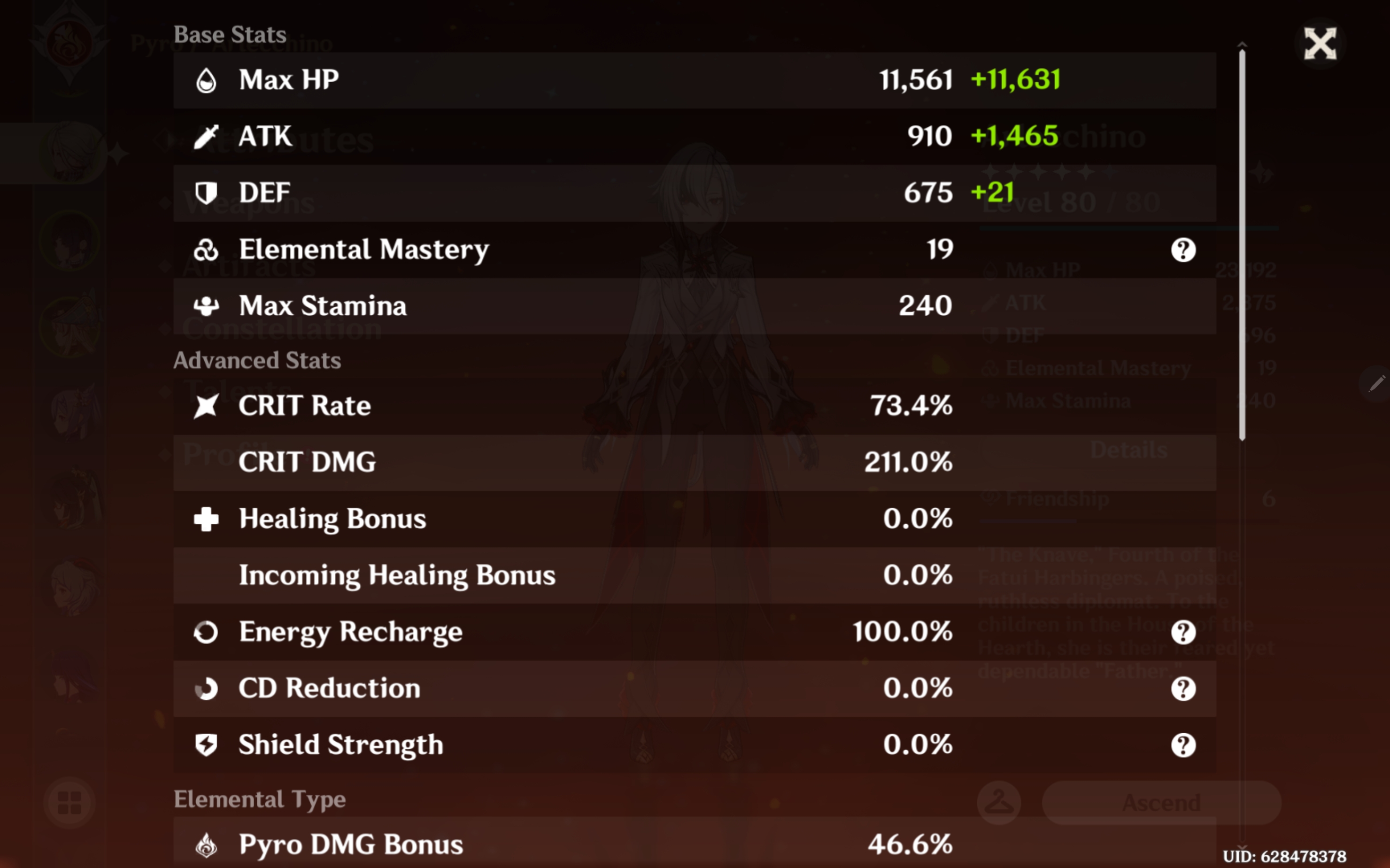 which one is better Arlecchino stats? Genshin Impact | HoYoLAB