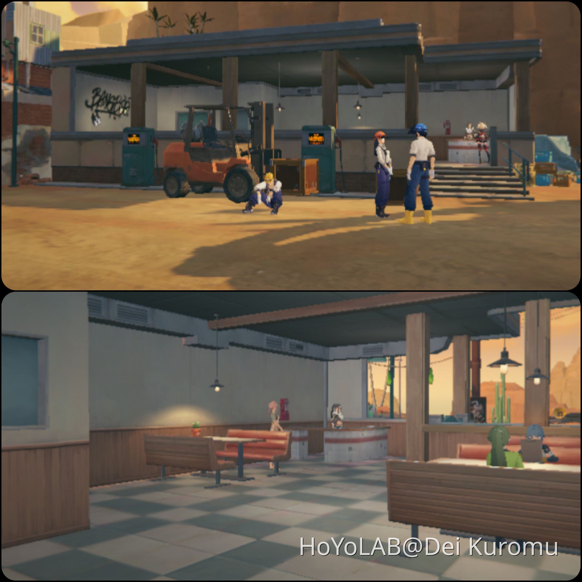 Turning hellholes into decent... Caesar please. Could you stop being so ...