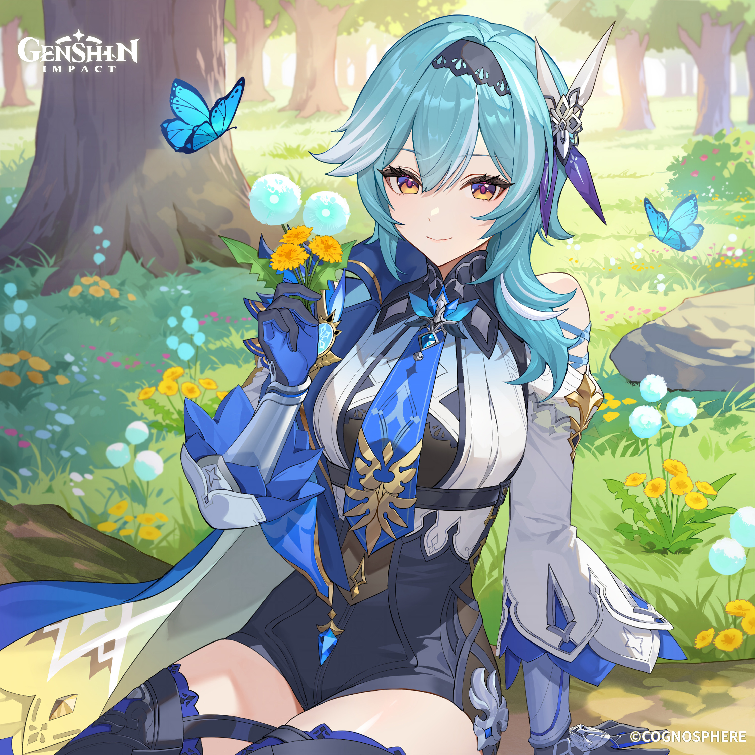 Happy birthday Eula!! 💙 Genshin Impact | HoYoLAB