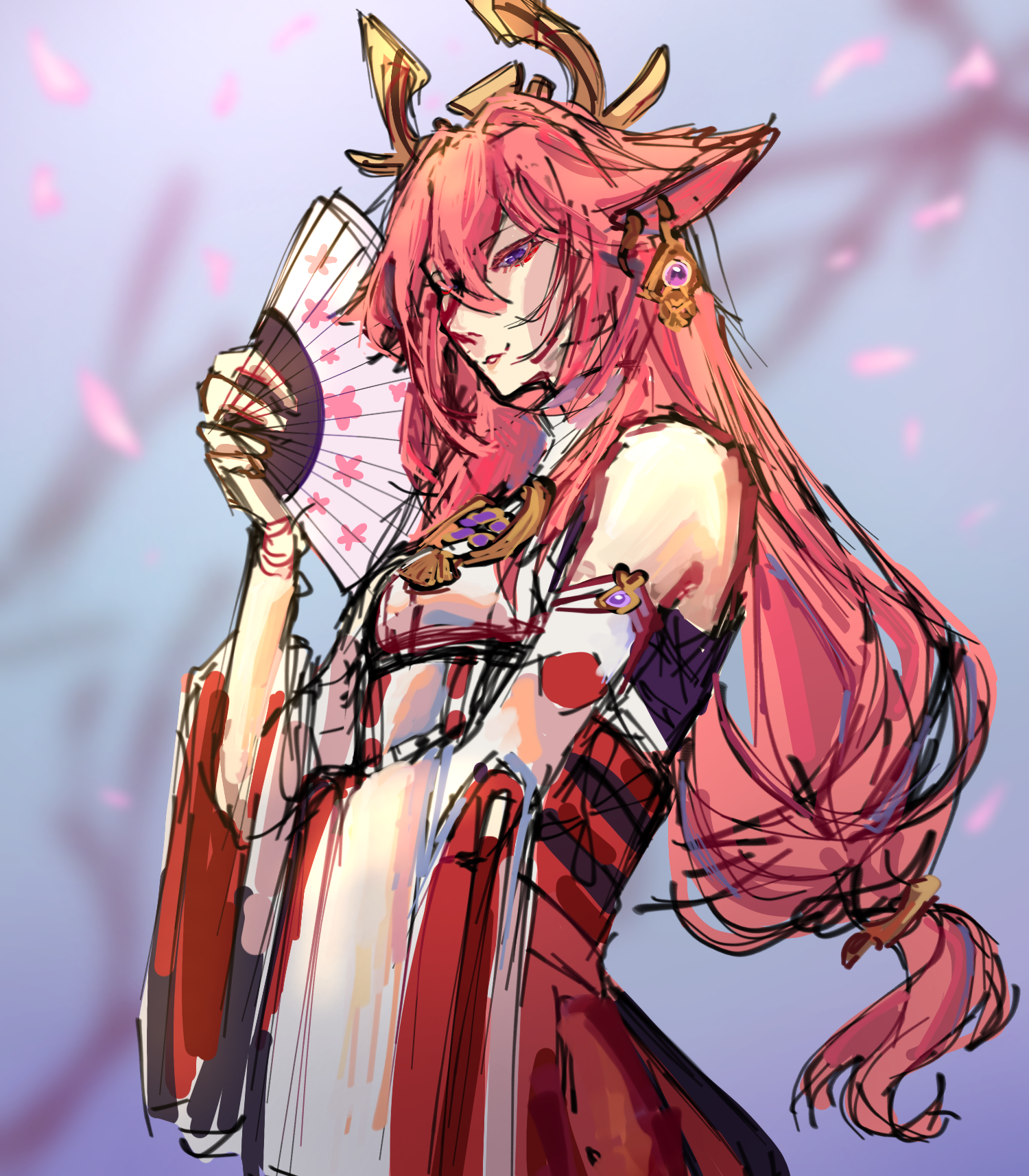 color and lighting(Yae Miko) Genshin Impact | HoYoLAB