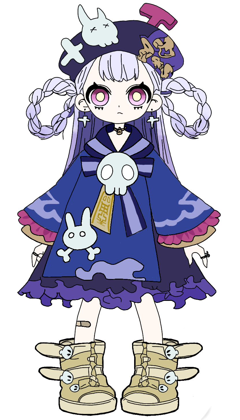 Got bored so I decided to do a Qiqi redesign for fun. Genshin Impact ...