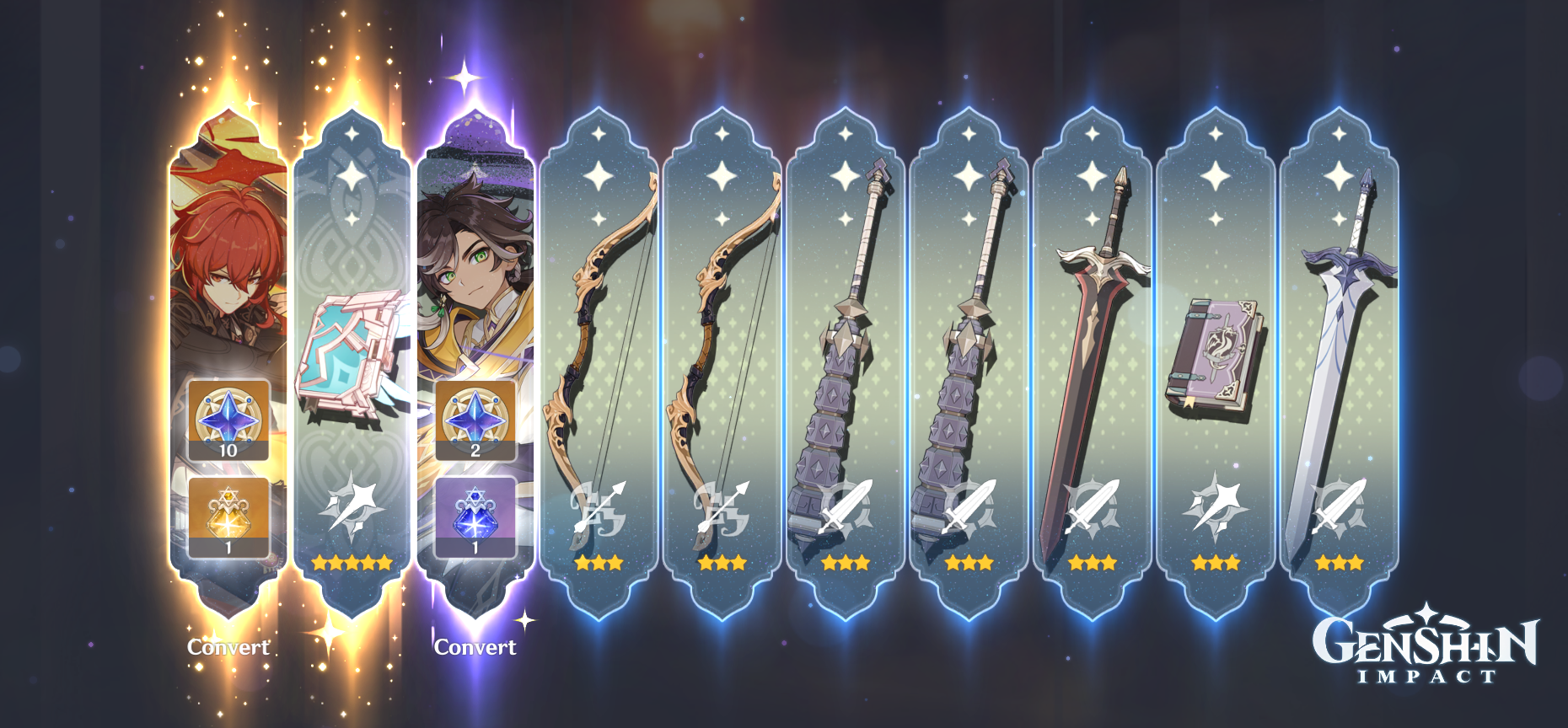 First Double 5 Star Pull Genshin Impact | HoYoLAB