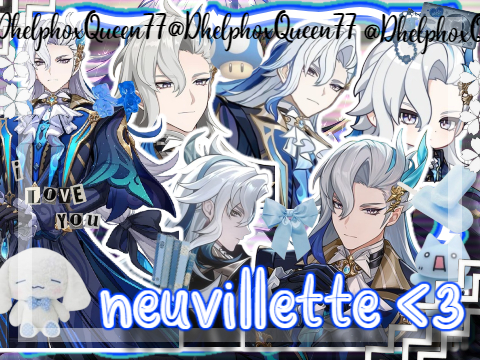 Neuvillette Poster!!! Genshin Impact | HoYoLAB