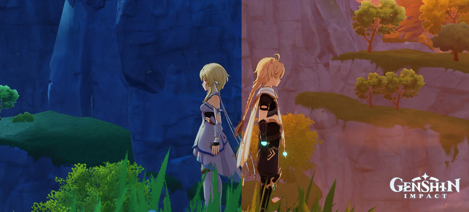 Aether and Lumine Genshin Impact | HoYoLAB