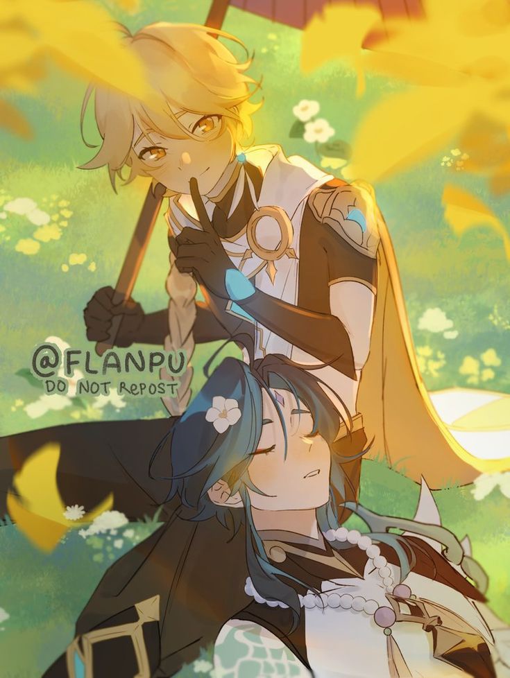 Aether: shhh, he is sleeping Genshin Impact | HoYoLAB