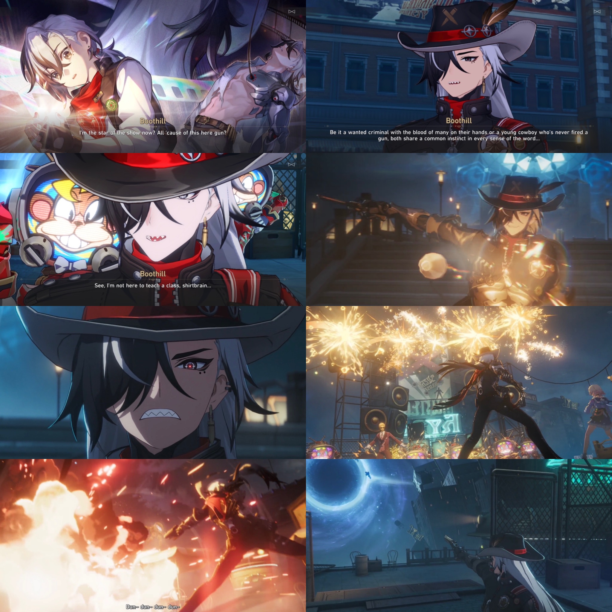 Boothills past revealed and I made a Boothill screenshots layout ...