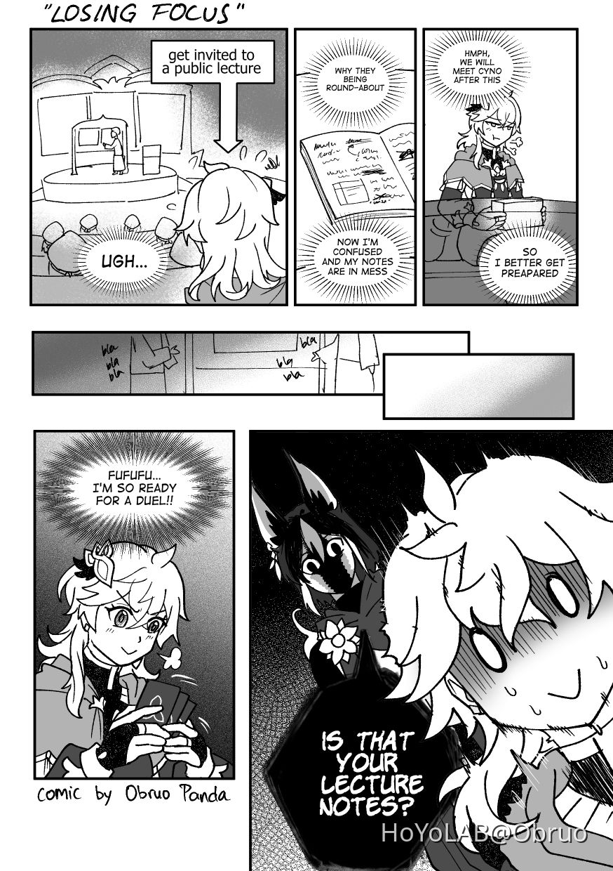 Collei losing focus Genshin Impact | HoYoLAB