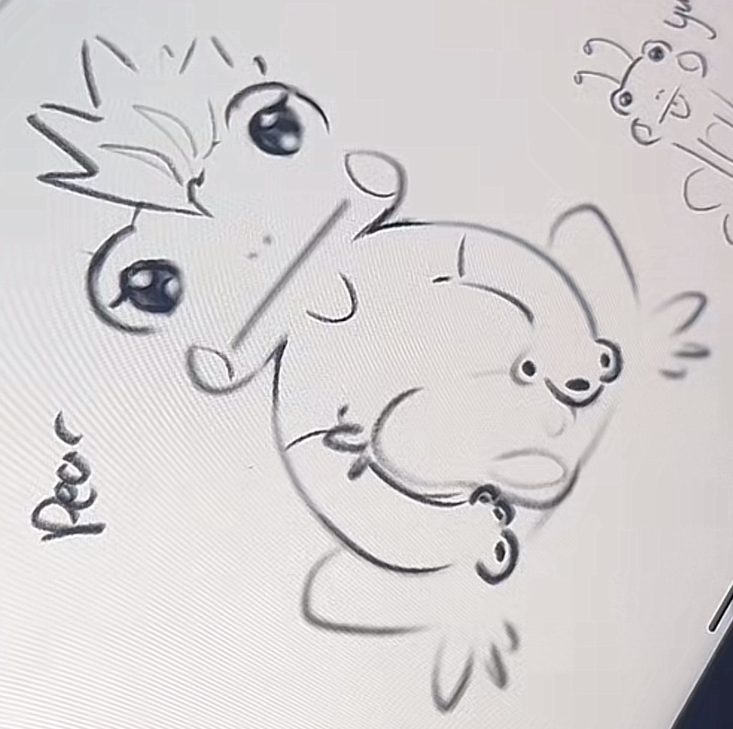 DINO (Dino on tt) MADE ME A PEAR FROG | HoYoLAB