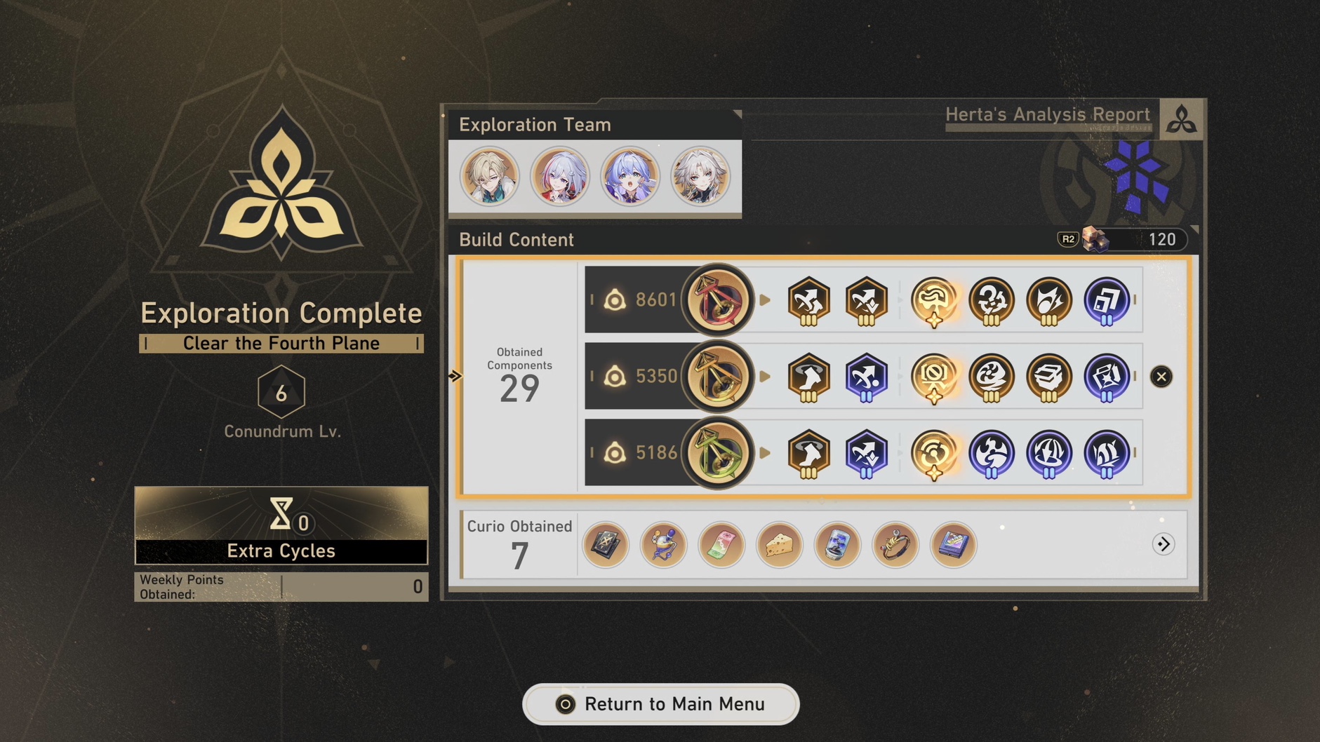 Unknowable Domain conundrum 6 plane 4 Honkai: Star Rail | HoYoLAB