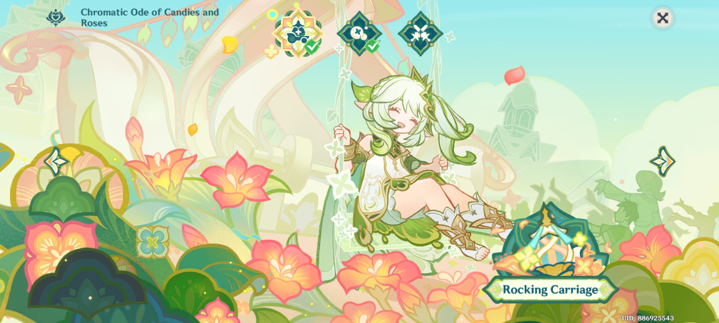 the nahida birthday event has such cute visuals 🥰🥰🥰 Genshin Impact ...