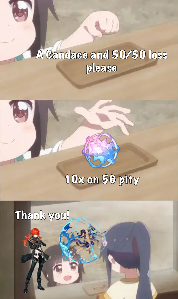 Got Candace C1 in the riskiest way possible lol Genshin Impact | HoYoLAB