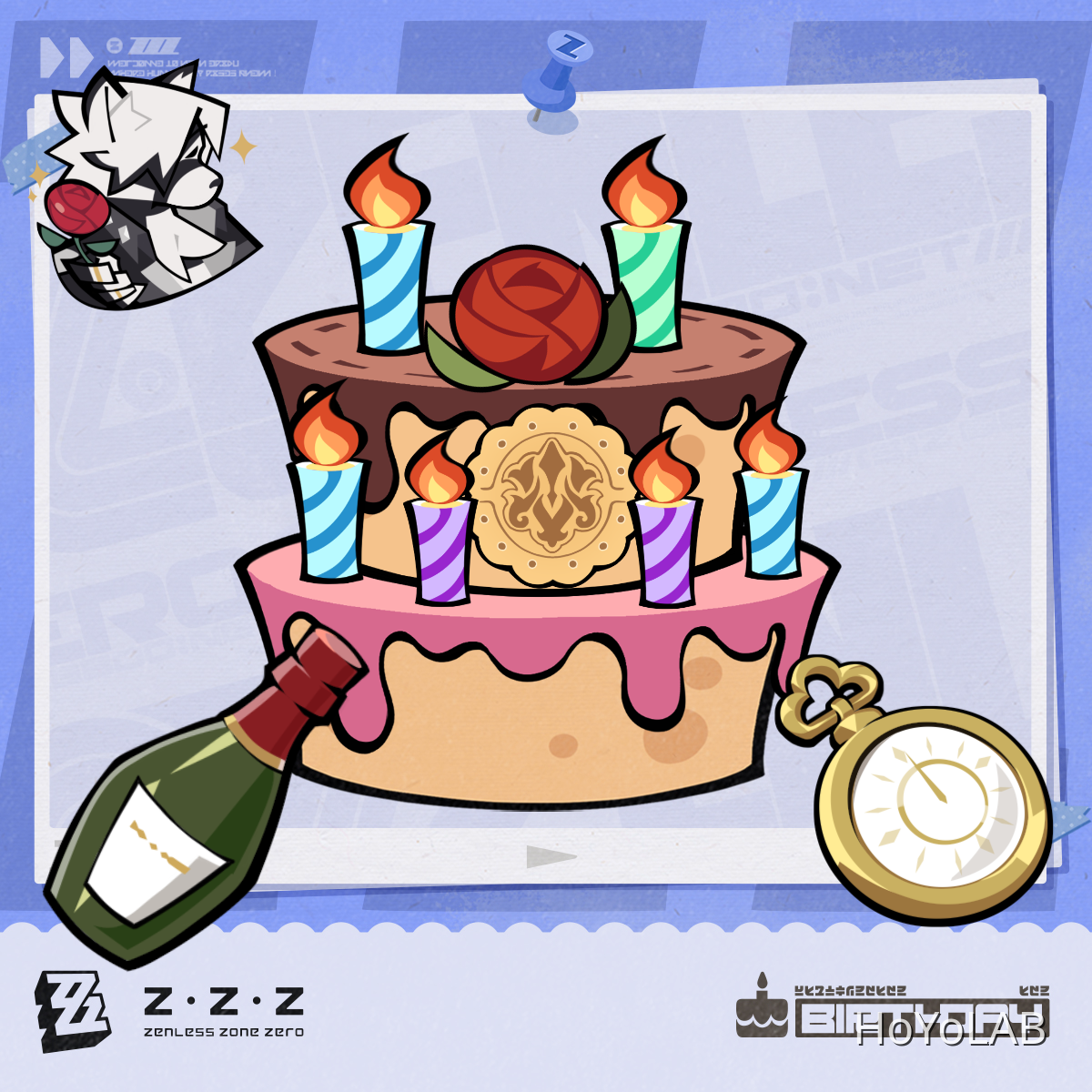 Lycaon Cake Zenless Zone Zero | HoYoLAB