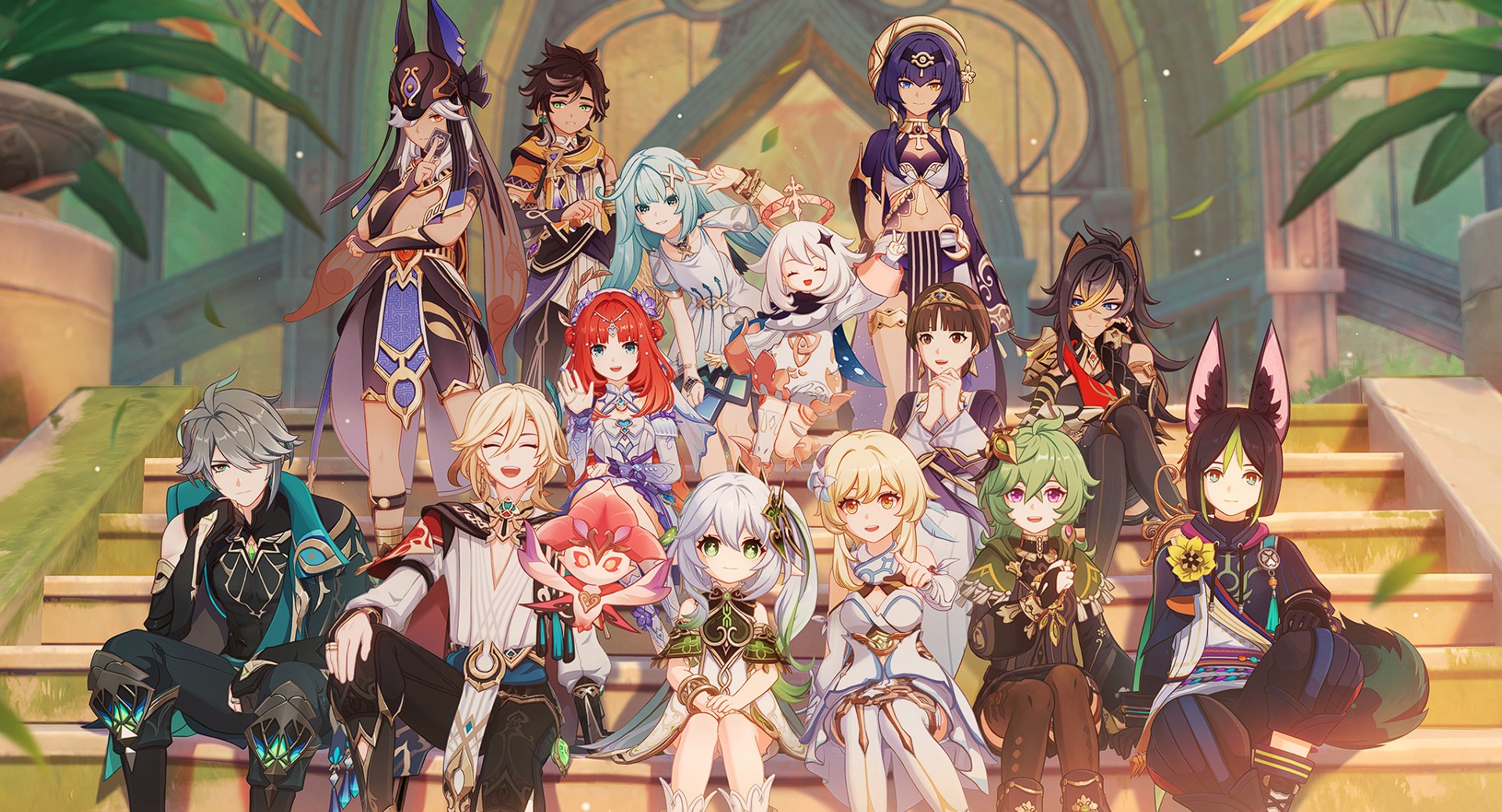 The people of Sumeru celebrate Nahida's birthday🥳🎈🎉🎊 Genshin Impact | HoYoLAB