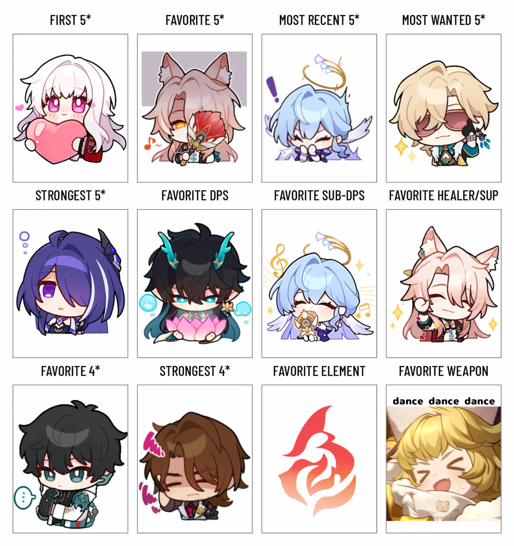 HSR template trend :D Honkai: Star Rail | HoYoLAB