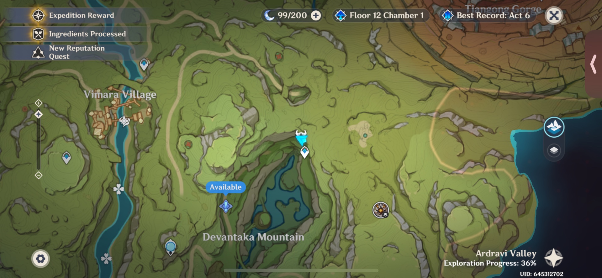 So I tried the Sumeru plunging glitch spot, and the catalyst users have ...