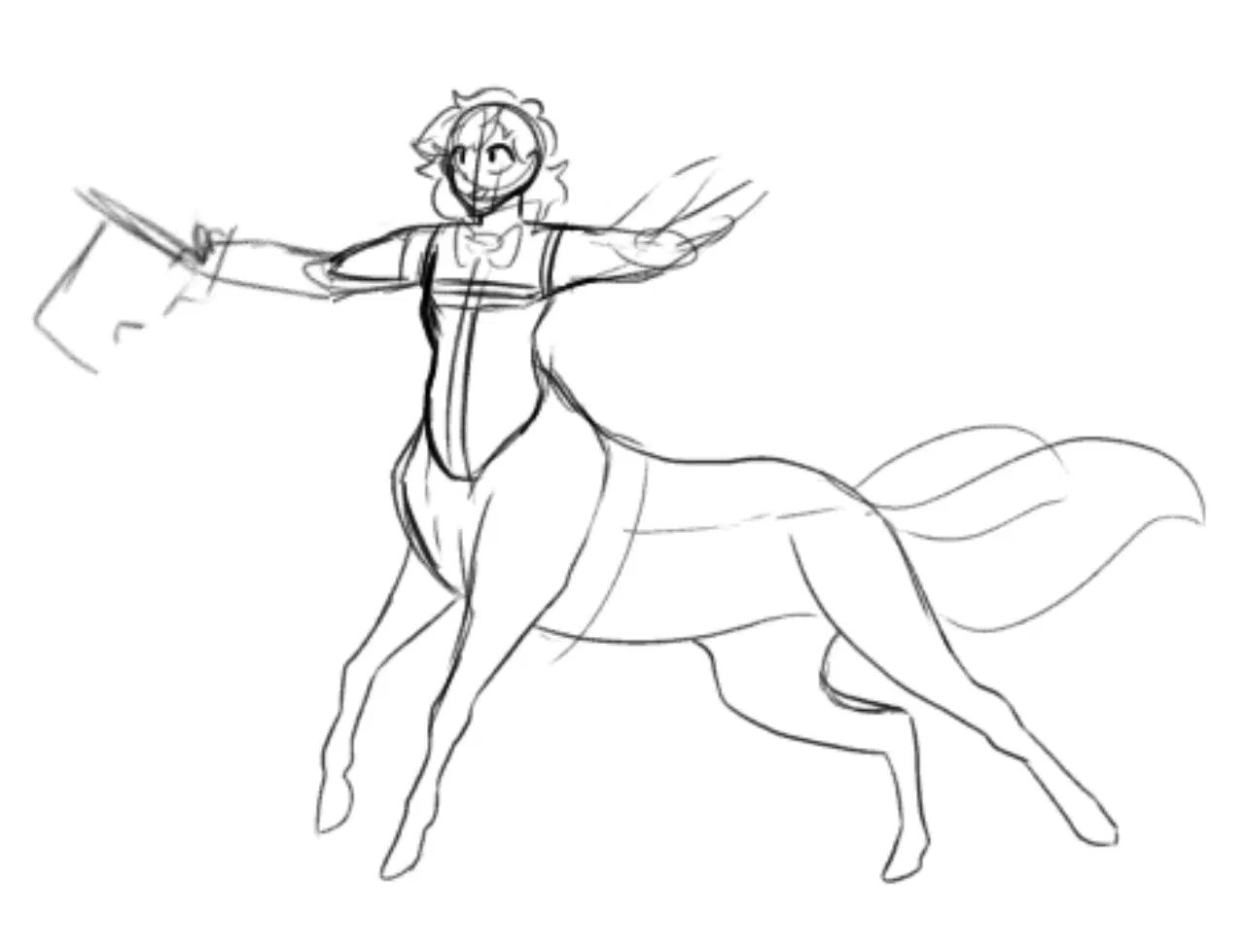 centaur drawing base