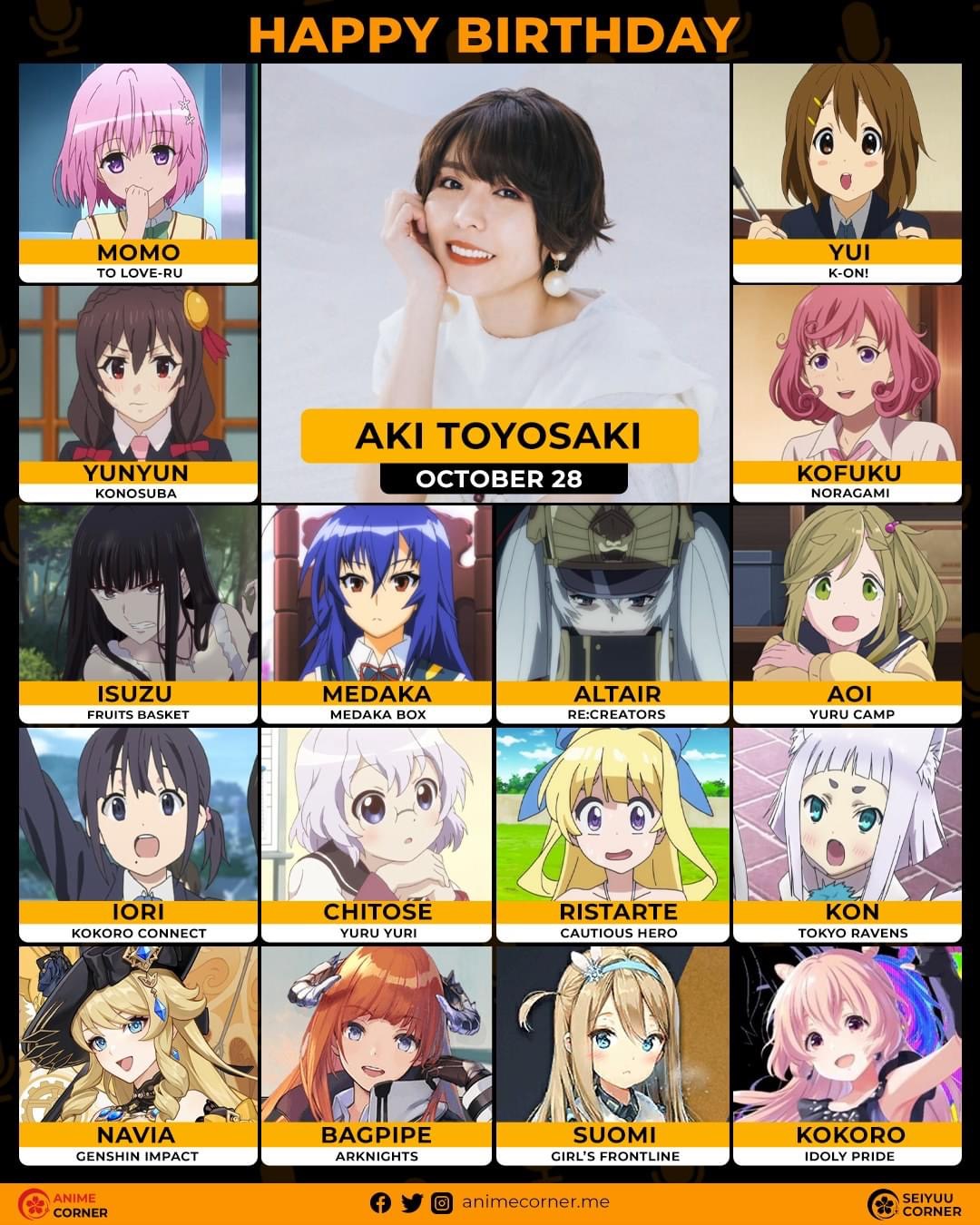 Happy Birthday to Toyosaki Aki Genshin Impact | HoYoLAB