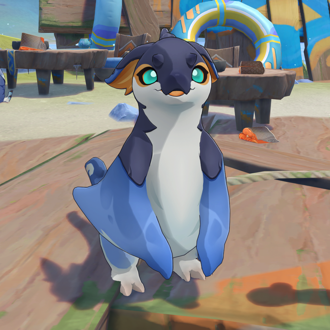 Cute baby koholasaurus💙 Genshin Impact | HoYoLAB