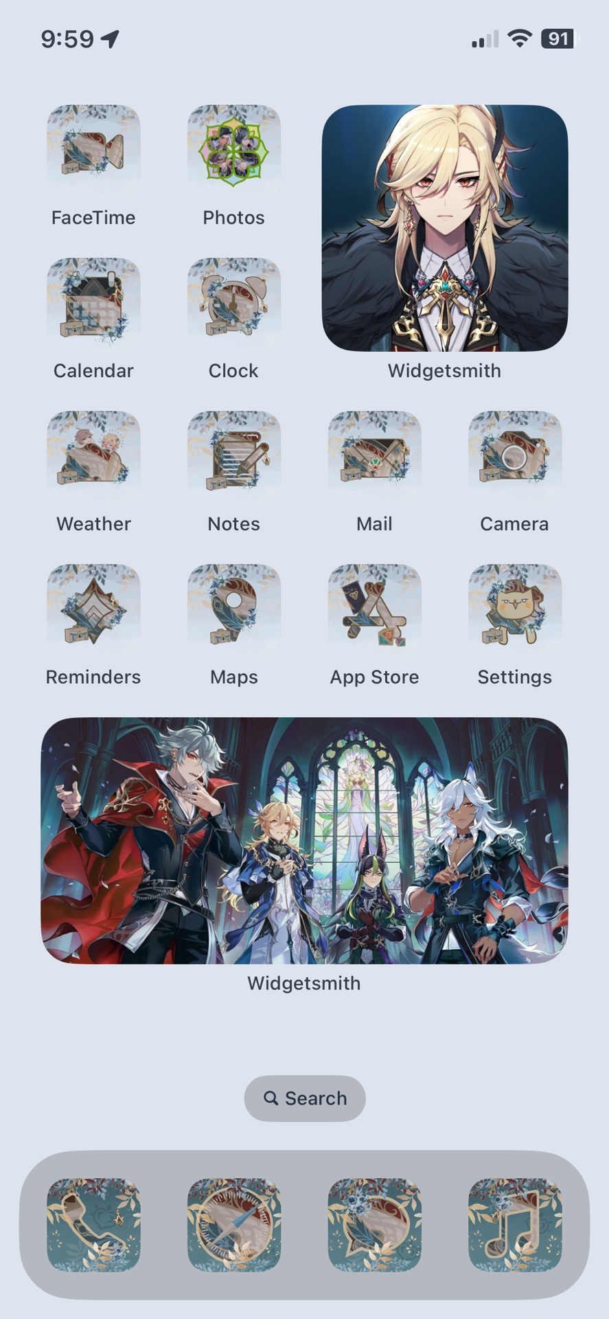 Kaveh homescreen design Genshin Impact | HoYoLAB
