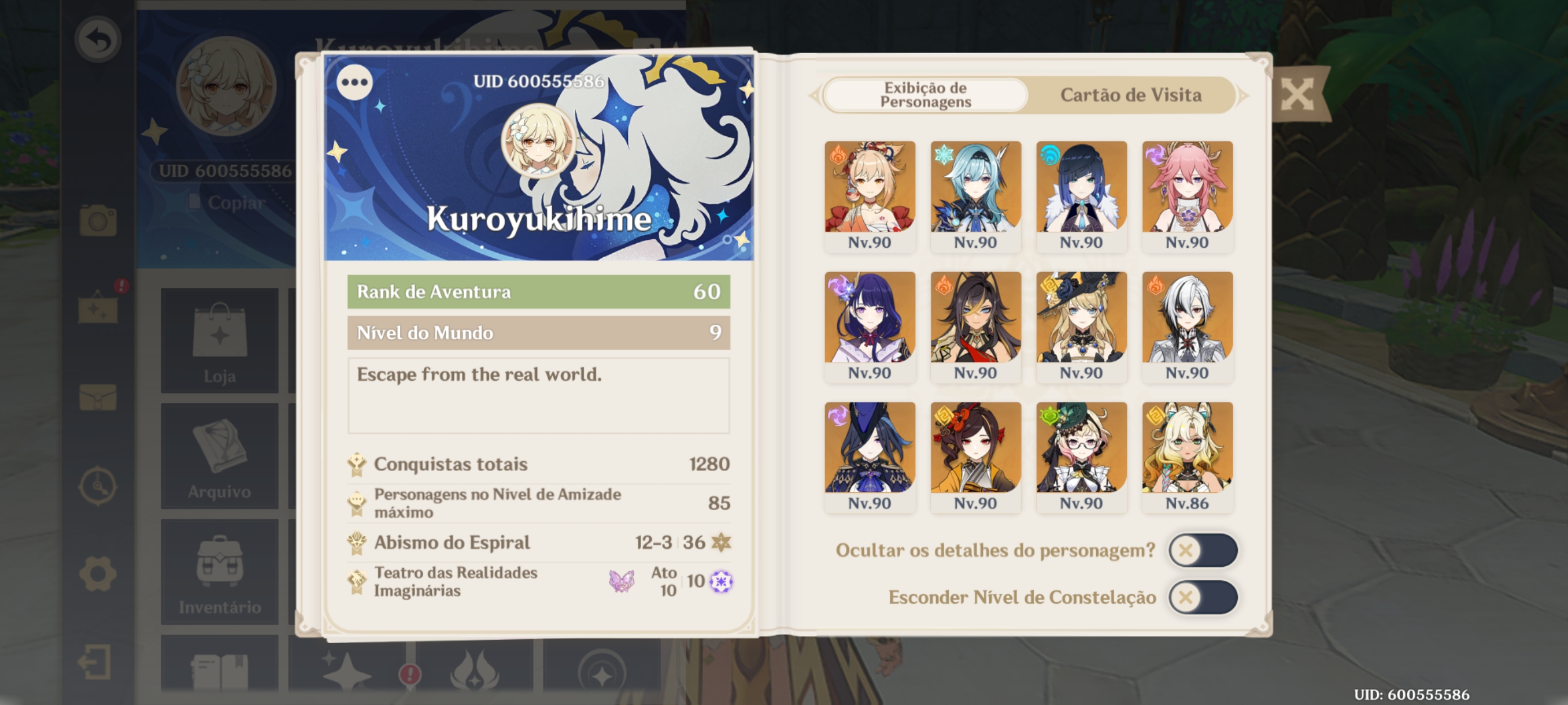 Profile update ^^ Genshin Impact | HoYoLAB