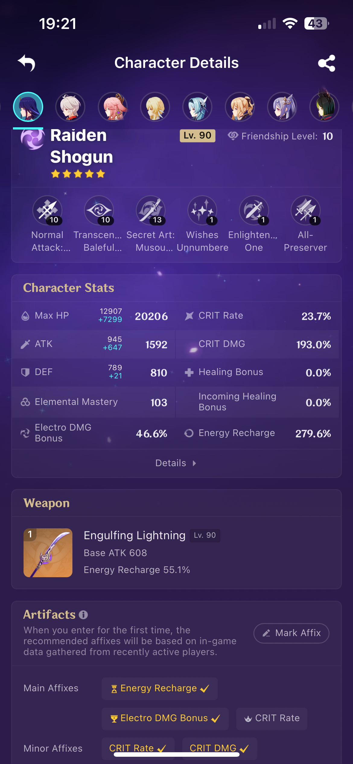 Unfinished Raiden Nuke Build Genshin Impact | HoYoLAB