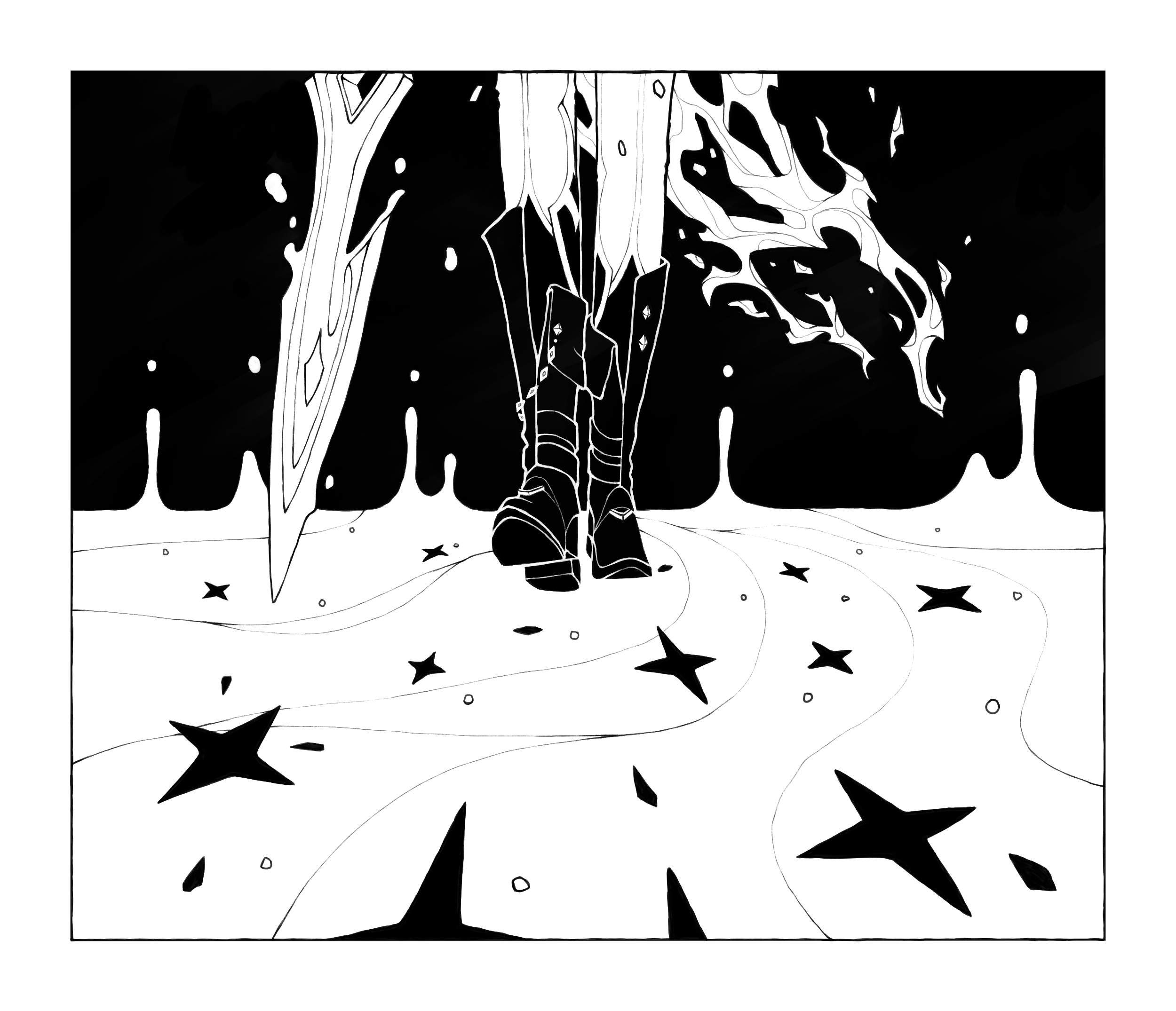 2024 inktober - boots ft tartaglia Genshin Impact | HoYoLAB