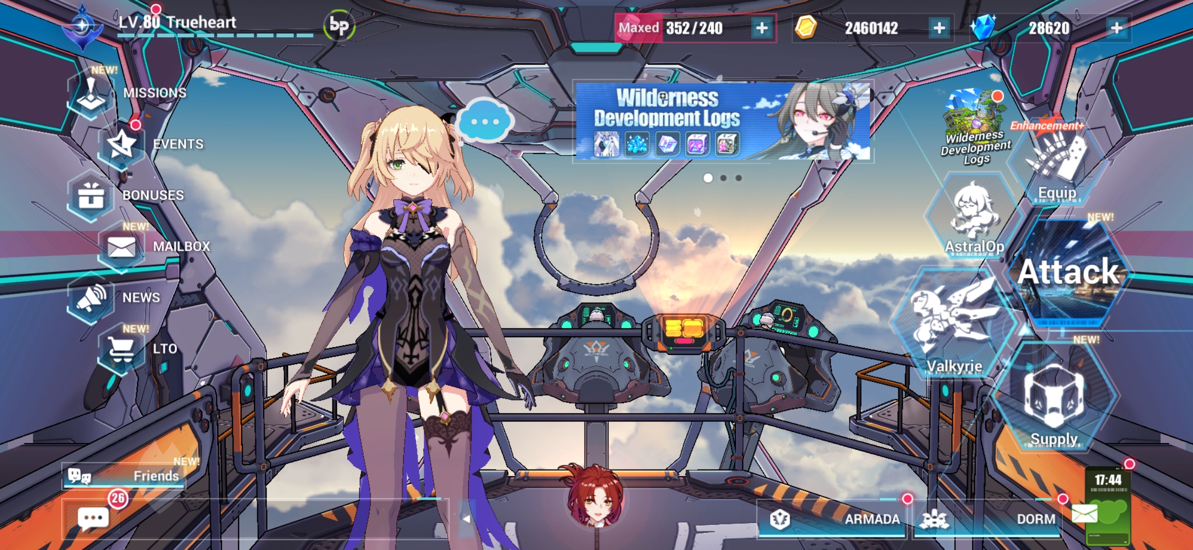 Himeko icon on the bridge Honkai Impact 3rd | HoYoLAB