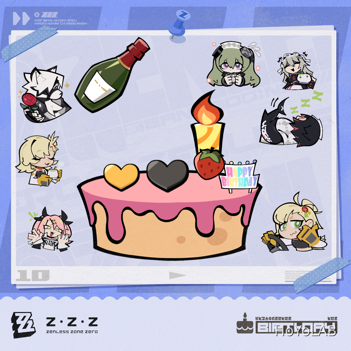 Happy Birthday Lycaon and Piper Zenless Zone Zero | HoYoLAB