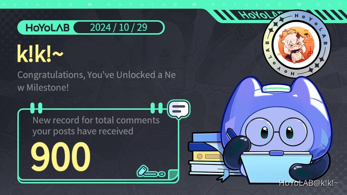 Thx :3 | HoYoLAB