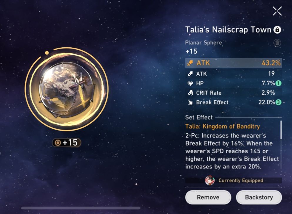 I thought I def got a better sphere for Rappa. Honkai: Star Rail | HoYoLAB