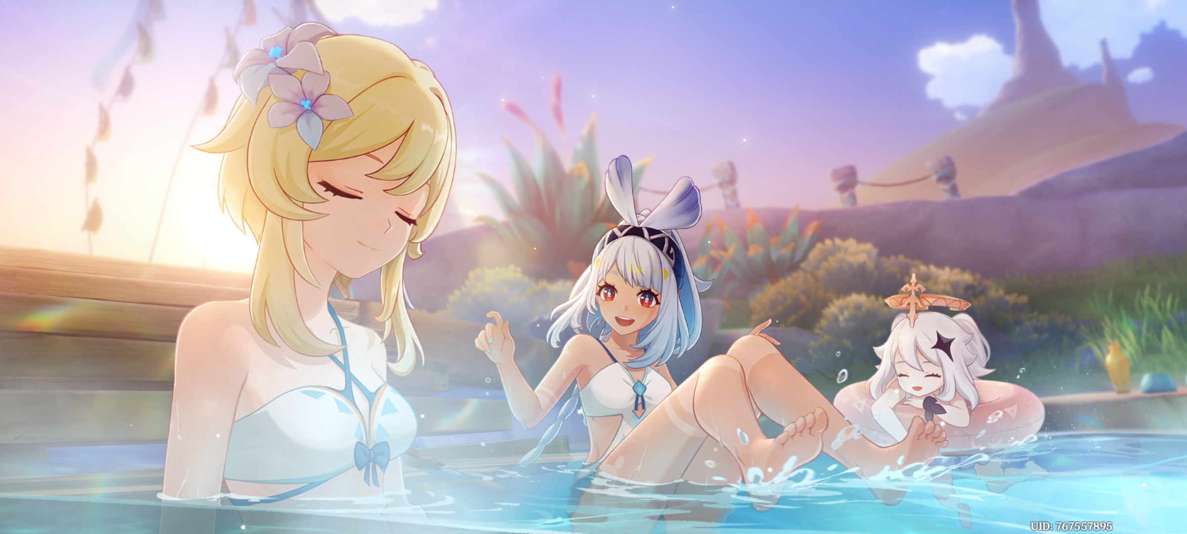 Mualani & Me & Paimon Genshin Impact | HoYoLAB