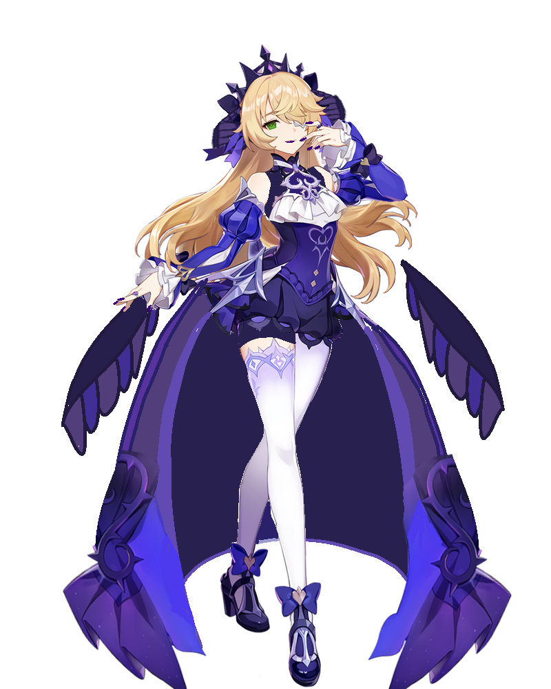 (Monstat AU Horror) Fischl Des Nachtrabens Genshin Impact | HoYoLAB